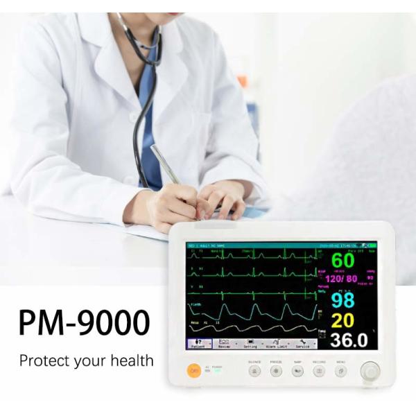 Quality ECG 10 Inch Portable Vitals Machine Supports 6 Parameters for sale