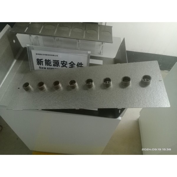 Quality 2D Rigid Mica Plate Composed Of Mica Tubes For Thermal Barrier Between EV Battery Cells with Anti-explosion valve for sale