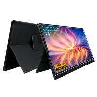 Quality HDR Full Ecological 14 Inch Portable Monitor For Laptop / Mobile Phone for sale