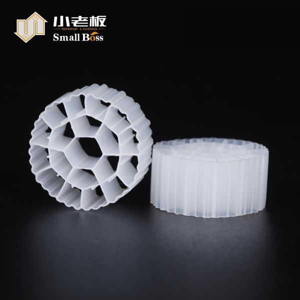 Quality White MBBR Filter Media K3 HDPE RAS Media Floating for sale