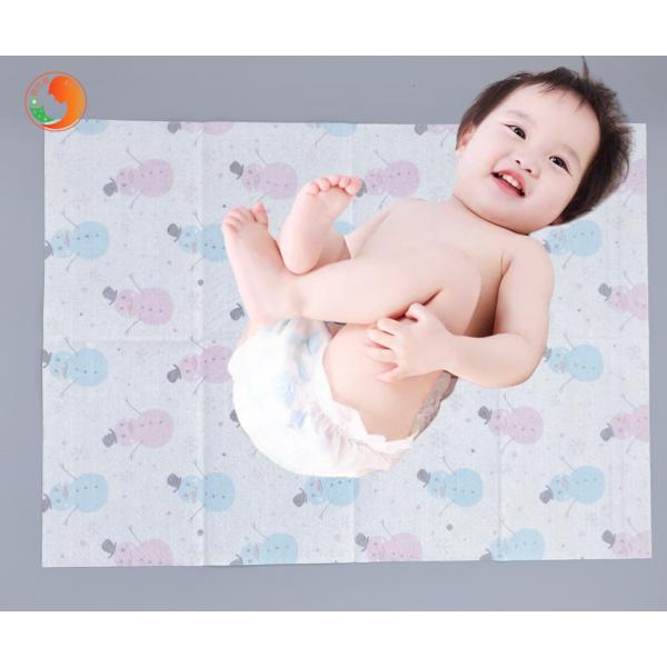 Quality Large Size Disposable Baby Changing Pads Folding Non Woven Fabric for sale