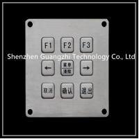 Quality Wireless Bluetooth Industrial Numeric Keypad Ss 9 Key Counterbore Installation for sale