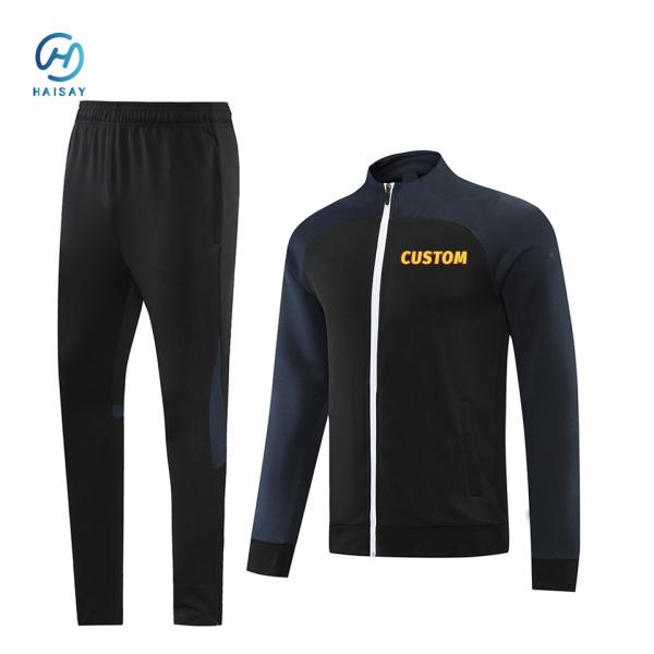 Quality Football Training Tracksuit Jerseys with Lightweight Breathable Fabric and Team for sale