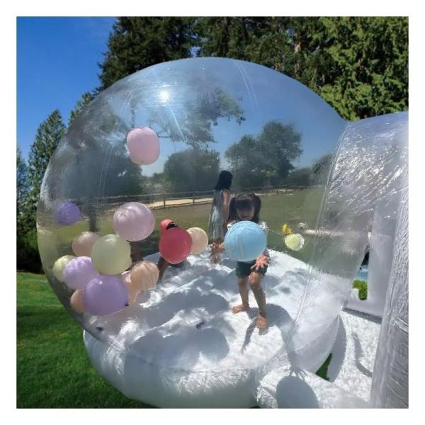 Quality Outdoor Entertainment Customized Bubble Inflatable Balloon House for Party for sale