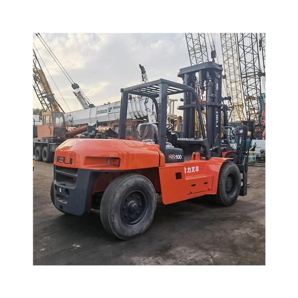 Quality 2012 Heli 10Ton Diesel Engine Forklift with 10000kg Capacity and Routine Fork for sale