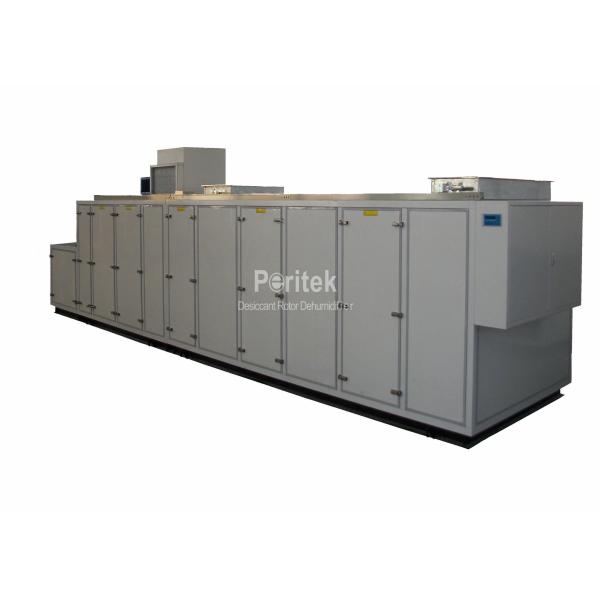 Quality Air Desiccant Rotor Dehumidifier 15000m³/h Airflow PLC Control for sale