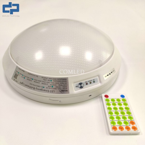 Quality Emergency Robust LED Ceiling Lights IP65 garage Oyster light Fixture for sale