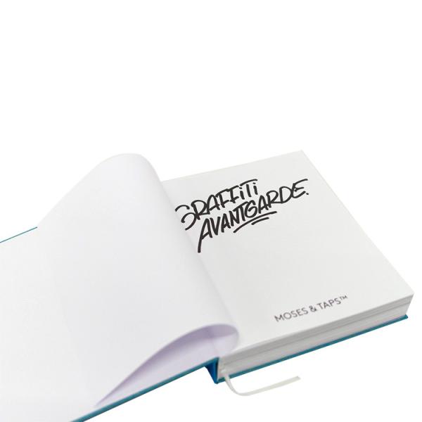 Quality Embossed Logo Hardcover Books Printing Customized Silk Screen Fabric for sale