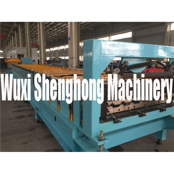 Quality Custom Metal Roof Roll Forming Machine With 10 - 12m / Min Forming Speed for sale