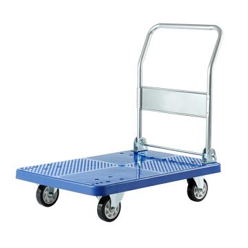 Quality Silent Durable Plastic Platform Trucks , Hand Truck Trolley 150kg for sale