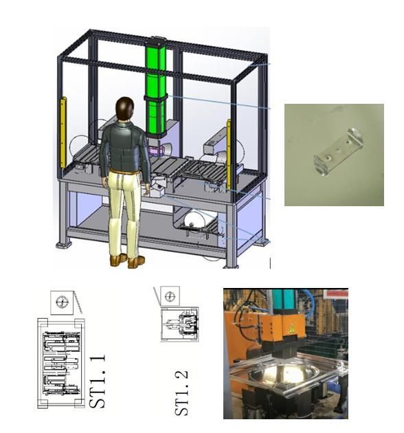 Dishwasher Tub Manufacturing Line (bottom, top and wrapper roll seaming)