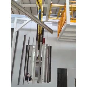 Quality Automated Powder Coating Line for Anti - slip Finishes on Industrial Flooring for sale
