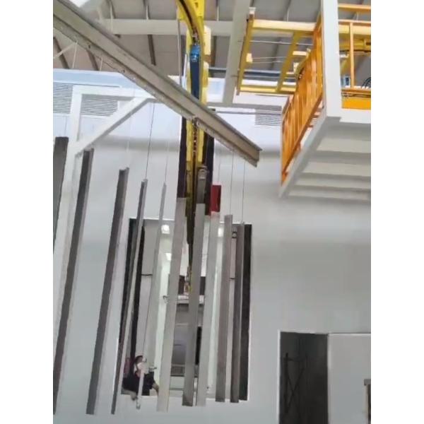 Quality Automated Powder Coating Line for Anti - slip Finishes on Industrial Flooring for sale