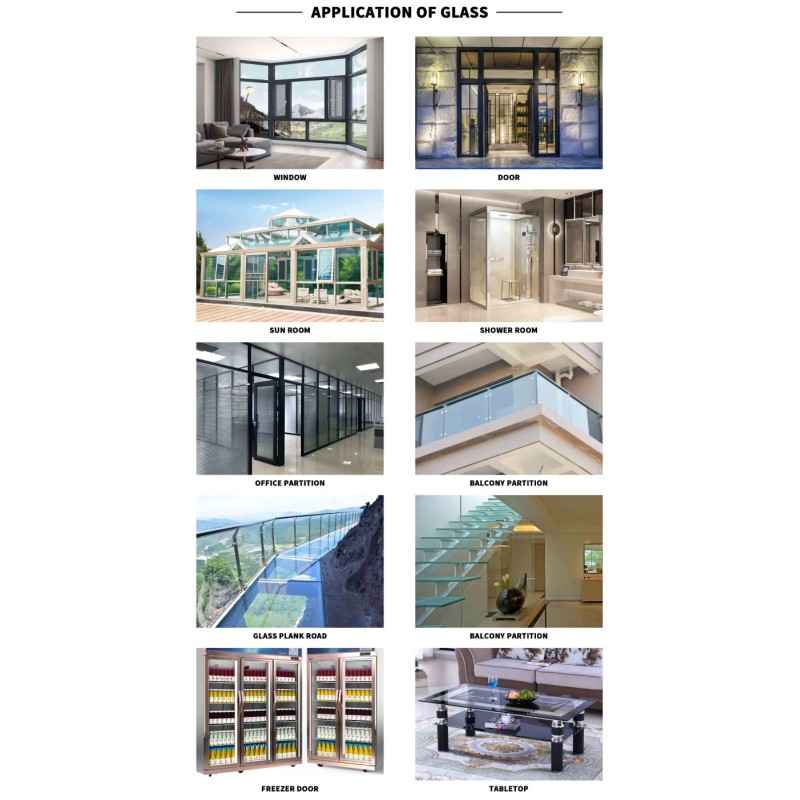 21.52mm Tempered Security Construction Hurricane Proof Bulletproof Toughened Laminated Glass