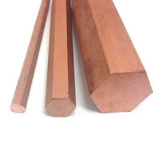 Quality 3mm-500mm Copper Steel Bar / Copper Hex Bar High Durability for sale