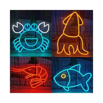 Quality Contemporary Style Neon Light Sign Custom Logo For Eye-Catching Space for sale