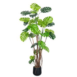 Quality 240cm Giant Artificial Monstera Plants With Realistic Leaves For Office & Hotel for sale