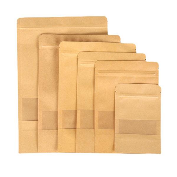 Quality Kingred Stand Up Pouches With Window for sale