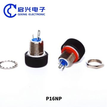 Quality P16 P16NP Single Turn Knob Potentiometer WI1609 Cermet 1W 10% Trimmer Potentiome for sale