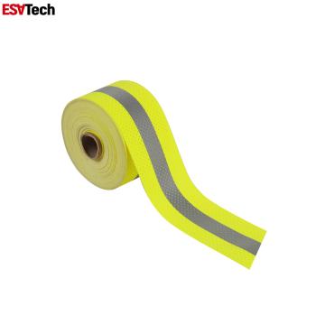 Quality Cotton Backing Flame Retardant Reflective Tape For Safety Wear for sale