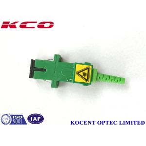 Quality Automatic Dusty Cap SC/APC Fiber Optic Adapter with 0.2dB Insertion Loss and for sale