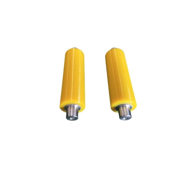Quality pu covered roller Polyurethane Coated Roller For Mechanical Transmission 90 Shore A Hardness for sale