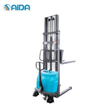 Quality Wireless Semi Electric Pallet Stacker 2t Lifting Stacker Self Lifting for sale