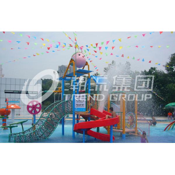 Quality Entertainment Fiberglass Kids' Water Playground Commercial Water Park Equipment for sale