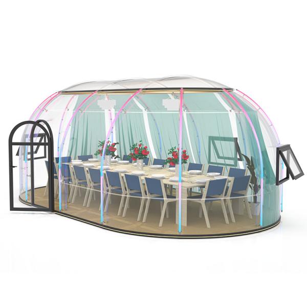 Quality Transparent Igloo Bubble Tent Snow Resistant Dining Bubble Tent for sale