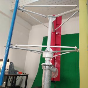 Quality 5KW 10kw Vertical Wind Turbine IP54 Vertical Wind Generator Kit With Wind Power for sale