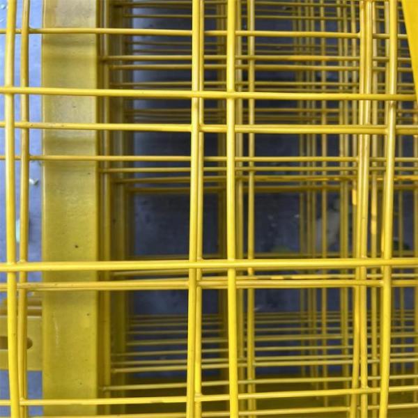 Quality Iron Wire PVC Welded Wire Mesh Panel with Square Hole and Powder Coated Surface for Protection for sale