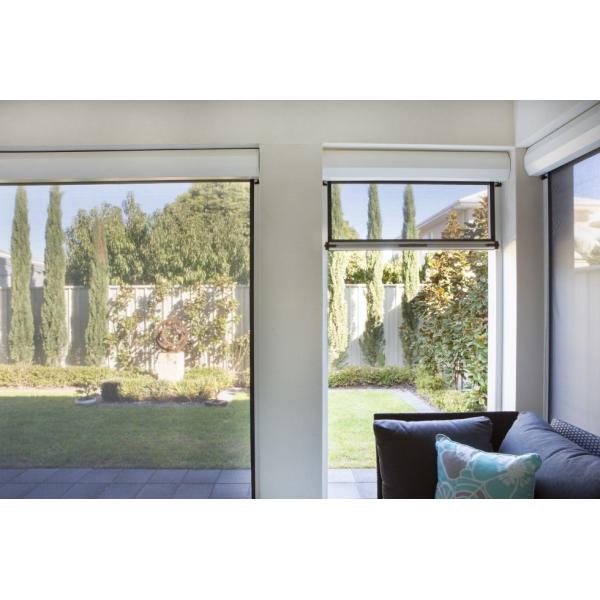 Quality Window Zip Track Awning Sunscreen Blinds 52x10mm Alu Anodized for sale