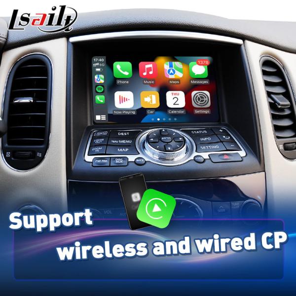 Quality Lsailt Android Auto Carplay Screen for 2007-2017 Infiniti EX25 EX35 EX37 EX30d for sale