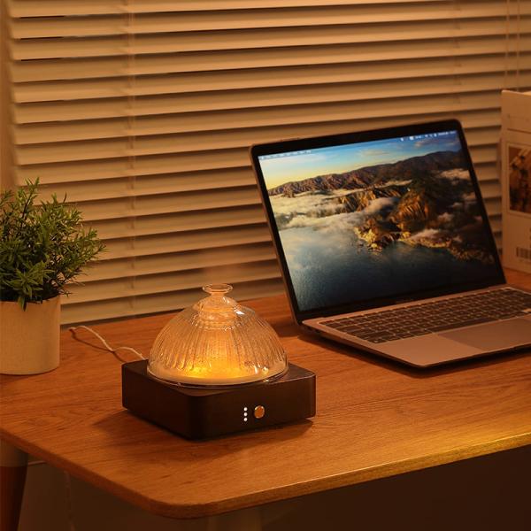 Quality Dome Glass Ultrasonic Oil Diffuser▕ DN-839 for sale