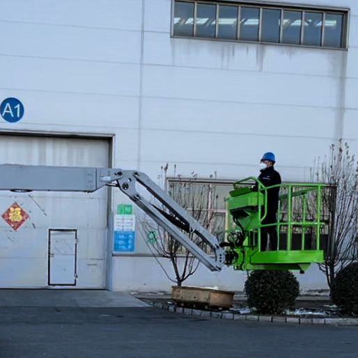 Quality Weight 13200Kg Electrical Telescopic Boom Lift Platform Height 24m for sale