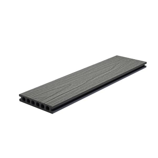 Quality 138 X 23 Hollow Plastic WPC Composite Decking Boards Splinter Free Anit Slip for sale