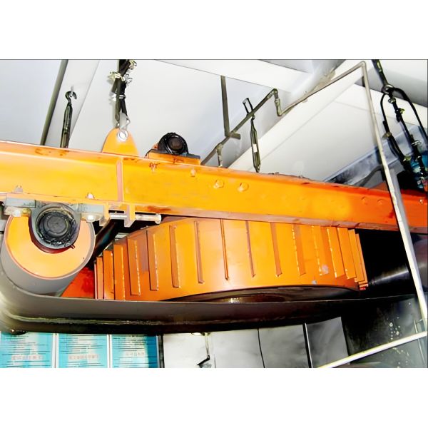 Quality Suspension Height 0.55m Self Unloading Iron Remover for Removing Metal Impurity From for sale