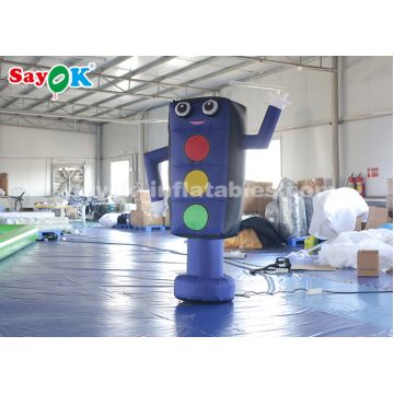 Quality Promotion Inflatable Cartoon Characters 2m Traffic Light Model CE for sale