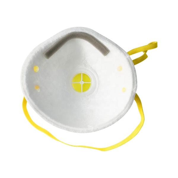 Quality Eco Friendly FFP2 Disposable Mask , Personal Safety Valved Dust Mask for sale