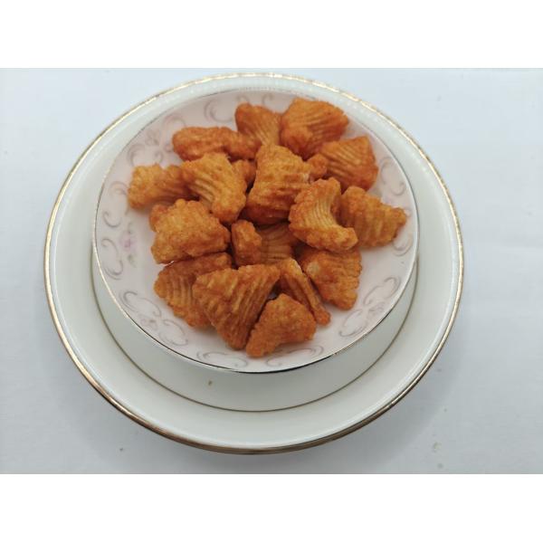 Quality Delightful Snacks Crispy Spiral Rice Crackers With Exquisite Taste for sale