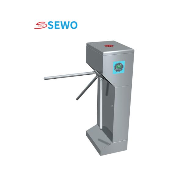 Quality 30people/min Automated Turnstiles , Tripod Security Turnstile Gate With RFID for sale