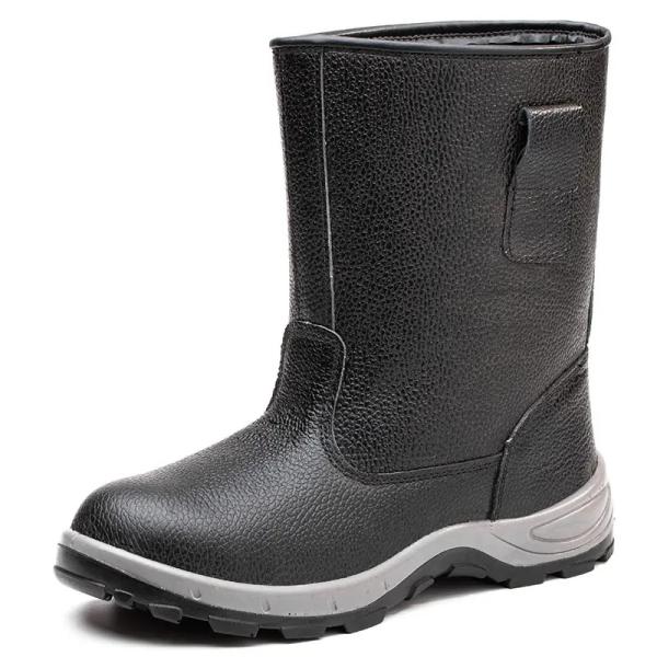Quality Industrial Leather Safety Shoes For Men Work Boots For Welders for sale