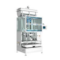 Quality Agrochemical Pesticides 5-50L Fixed Quantity Weight Automatic Piston Filling Machine for sale