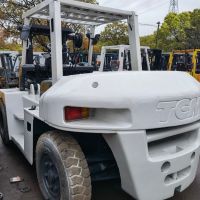 Quality Fork Length 7 Ton Used TCM Japan Original Mini Diesel Forklift in Good Condition for sale