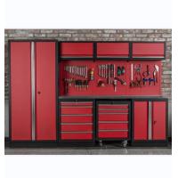 Quality 1.0mm 1.2mm 1.5mm Cold Rolled Steel Garage Metal Tool Cabinet with Optional for sale