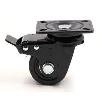 Quality Cast Iron 63mm Heavy Duty Swivel Wheels / Lockable Swivel Casters for sale