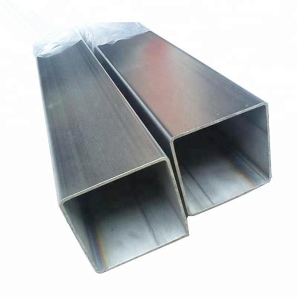 Quality SS202 Stainless Steel Pipe Tube AiSi 50 X 50 Stainless Steel Box Section Chemical for sale