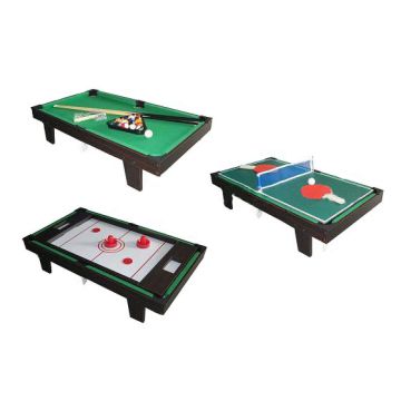 Quality Multi Function Table Tennis Game Table Flannel Brown Color For Children for sale