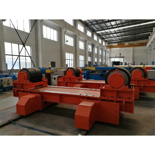 Quality Tank Tower 250T Welding Turning Rolls Rubber Wheel Heavy Duty for sale