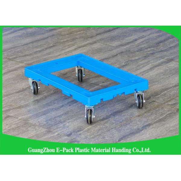 Quality Customized Pallet Plastic Moving Dolly100 - 150KG Capacity 612 * 412 * 145mm for sale